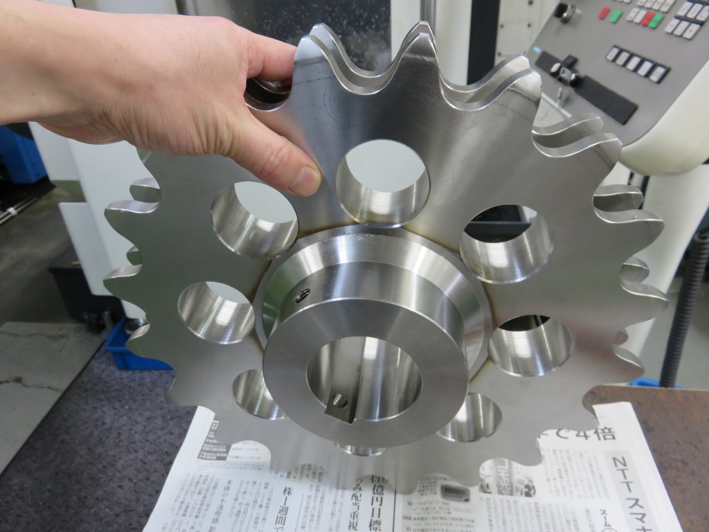 RF2080R－2－20T 2本掛けスプロケット｜タイミングプーリー・ギヤなど様々な歯車を一貫製造は橋製作所へ